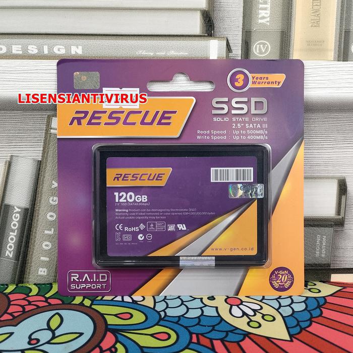 Jual SSD V-GeN SSD VGEN Rescue 120GB SATA 3 Solid State Drive 2.5" Inch ...