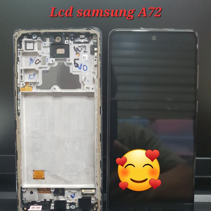 Jual LCD Samsung A72 A725 Original 2nd Copotan + Frame - Jakarta Pusat ...