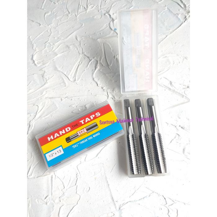 Jual M 1/2 x 13 MM Hand Mata Tap Bor Pembuat Ulir Derat Drat Baut M1/2 ...