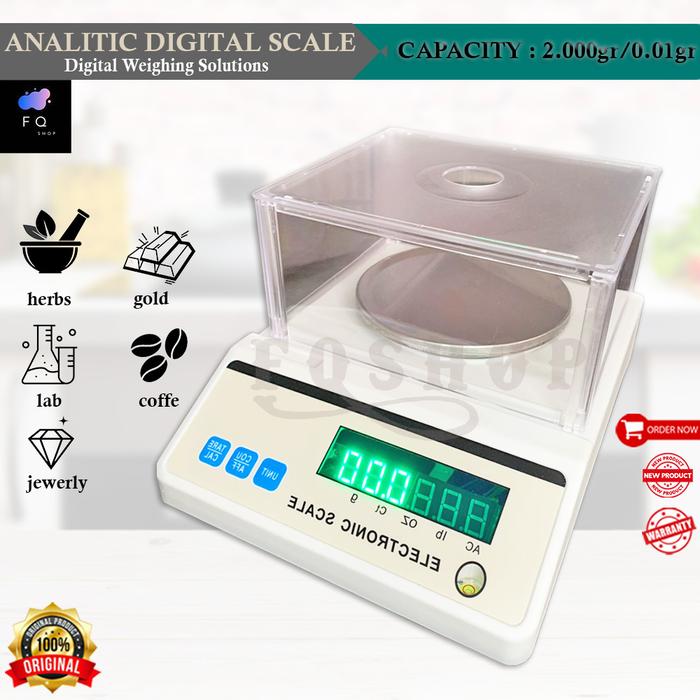 Jual ZBC-TP Timbangan 600 - 2000 gr / 0.01 gram Analitik Lab Emas ...