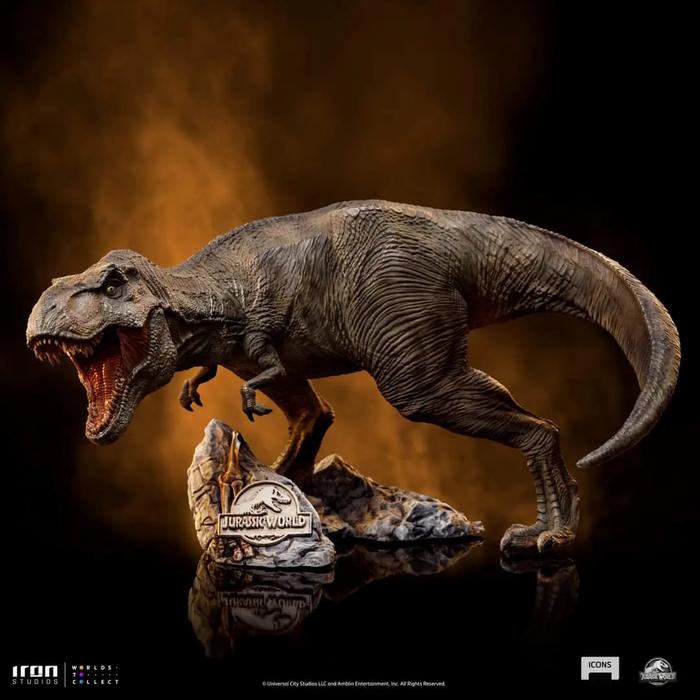 Jual Iron Studio Tyrannosaurus Rex Icons Jurassic World Limited Edition ...