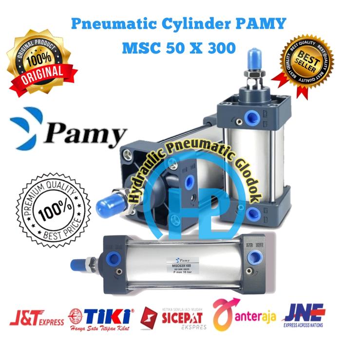 Jual Cylinder Pneumatic PAMY MSC 50 X 300 - Jakarta Barat - Hydraulic ...
