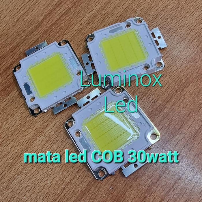 Jual mata led sorot cob 30watt 30w chip pju cob 30 watt 30 w - Jakarta Barat - luminox led ...