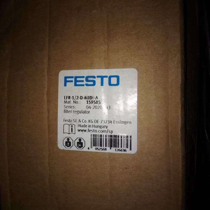 Jual FESTO LFR-1/2-MIDI-A FILTER REGULATOR FESTO LFR-D-MIDI-A 1/2 ...