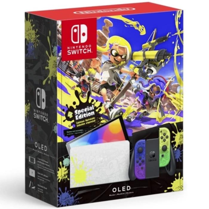 Jual nintendo switch oled splatoon 3 edition / switch oled splatoon 3 ...