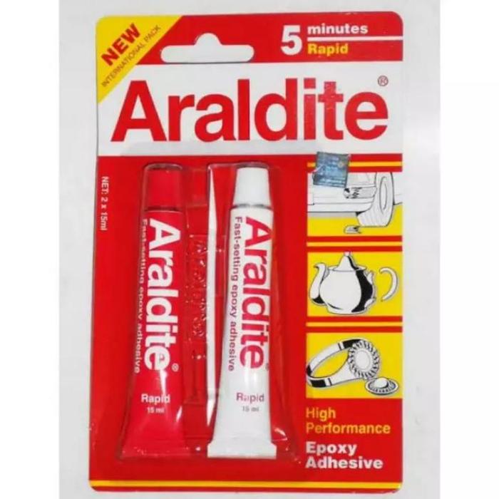 Jual Lem Araldite Epoxy Adhesive Merah Putih - Jakarta Barat - yoayo80 ...