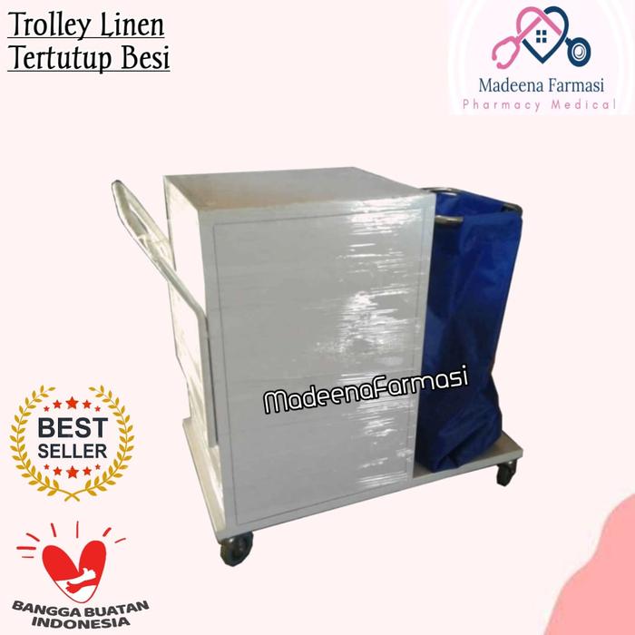 Jual Trolley Linen Tertutup Besi || Linen Trolley - Kab. Bogor ...