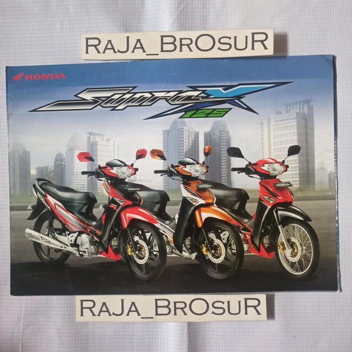Jual Poster brosur Honda Supra X 125R Supra X 125 PGM FI Supra X 125 ...