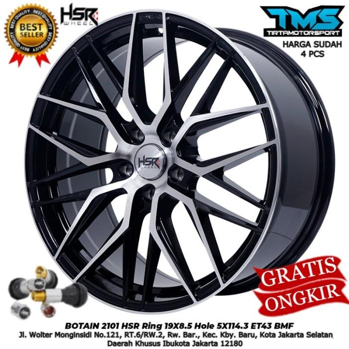 Jual Velg Mobil Ring 19 HSR BOTAIN Pcd 5x114,3 Tampil Elegant Gratis ...