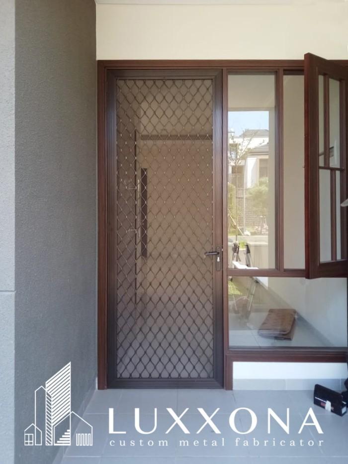 Jual Pintu Expanda Super Premium. Bahan alexindo + Kasa nyamuk Magnet ...