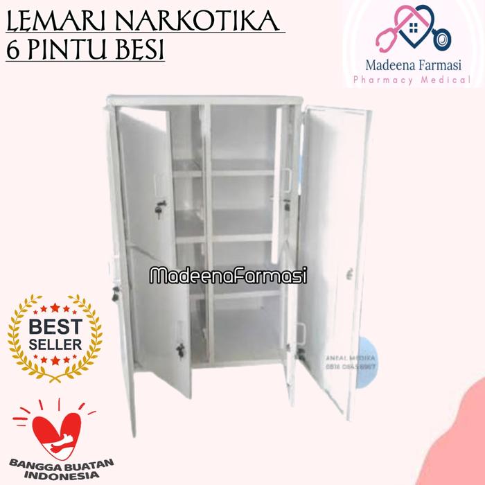 Jual Lemari Narkotika 6 Pintu Besar - Kab. Bogor - Madeena Farmasi ...