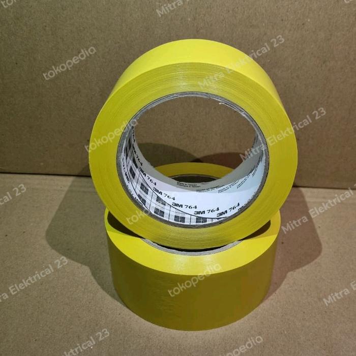 Jual 3M 764 Lakban Lantai Vinyl Kuning / Yellow 12, 24, 48, 72, 96mm × 33m - 24mm - Jakarta ...