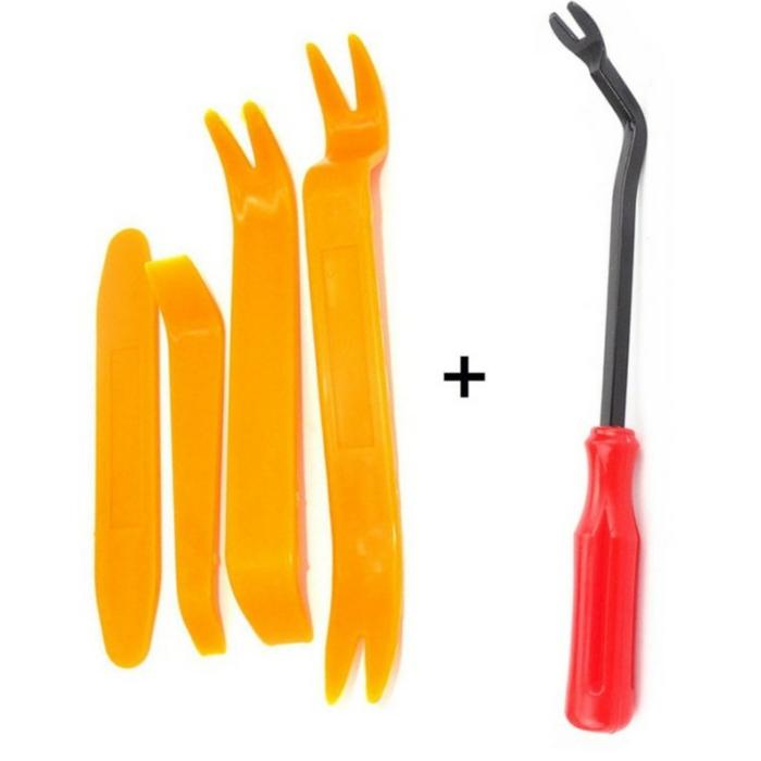 Jual Obeng Klip Clip Congkel Pengungkit Pembuka Panel Pintu Audio Mobil ...
