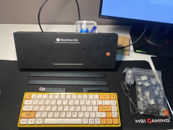 Jual Keyboard keychron k6 alumunium mod - Jakarta Barat - AGT123 ...