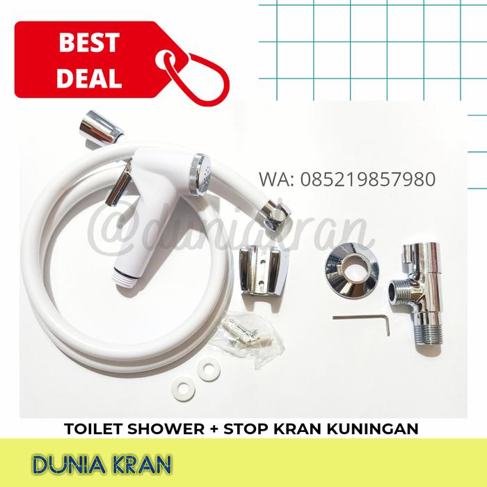 Jual PAKET HEMAT TOILET SHOWER + KRAN / JET SHOWER SET - Kota Surabaya ...