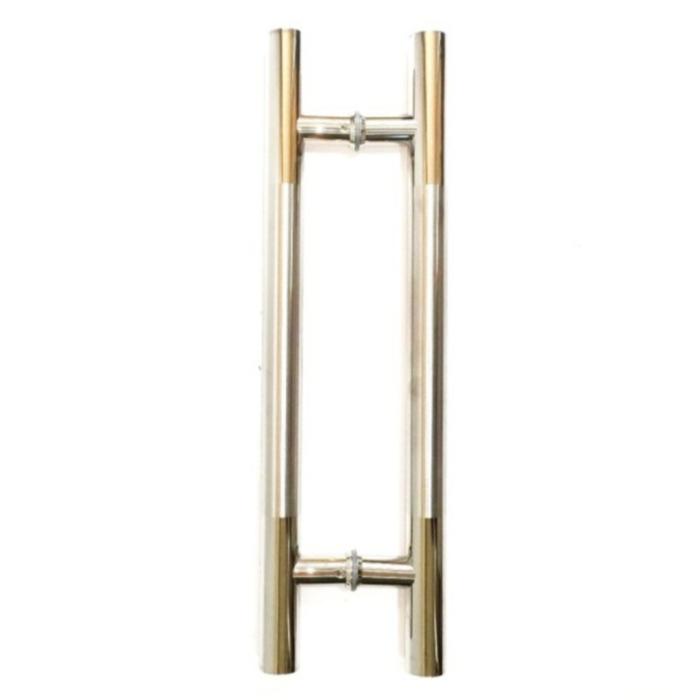 Jual PULL HANDLE STAINLESS / TARIKAN PINTU PIPA BULAT AS.35CM X P. 50CM ...