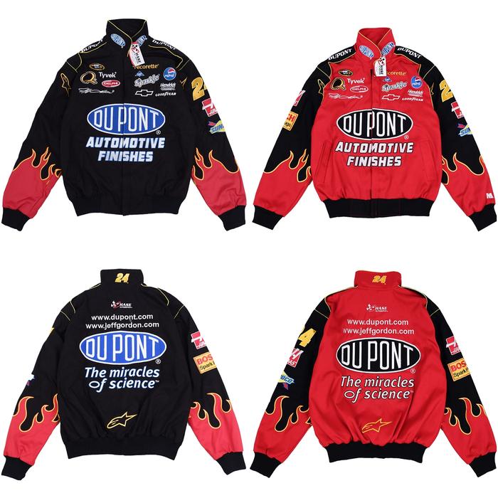 Jual JACKET NASCAR VINTAGE CHASE AUTHENTICS RED FLAMES - Dupont Black ...