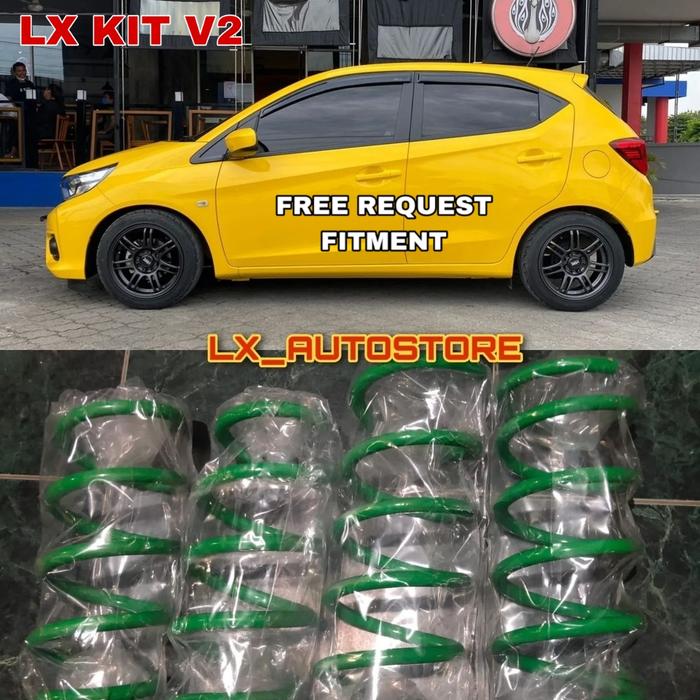Jual LOWERING KIT ALL NEW BRIO OLD DD1 PER CUSTOM LX KIT V2 - Kab ...