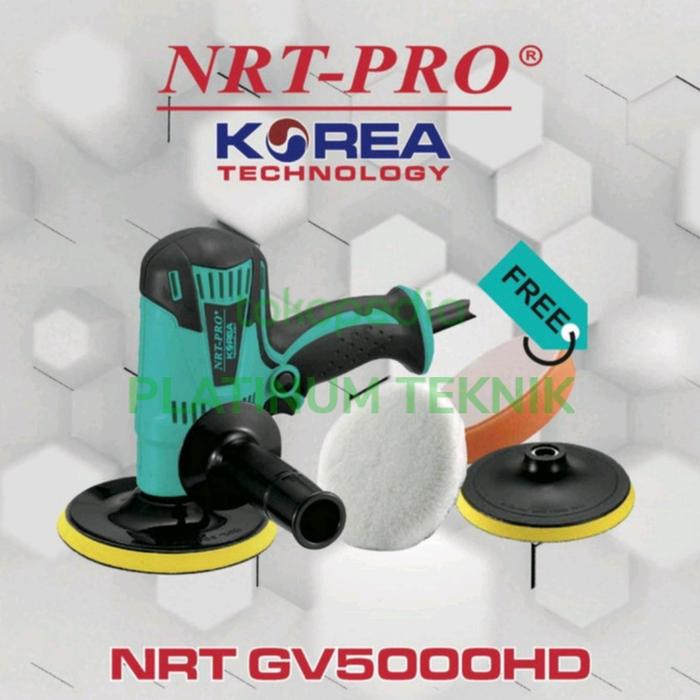 Jual Mesin Polisher 5" Alat Poles Mobil Motor Detailing NRT PRO GV 5000 ...