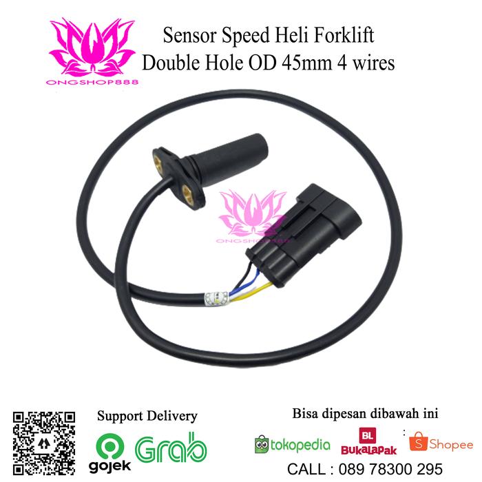 Jual Sensor Speed Heli Forklift Double Hole Ukuran Diameter 45mm 4 ...