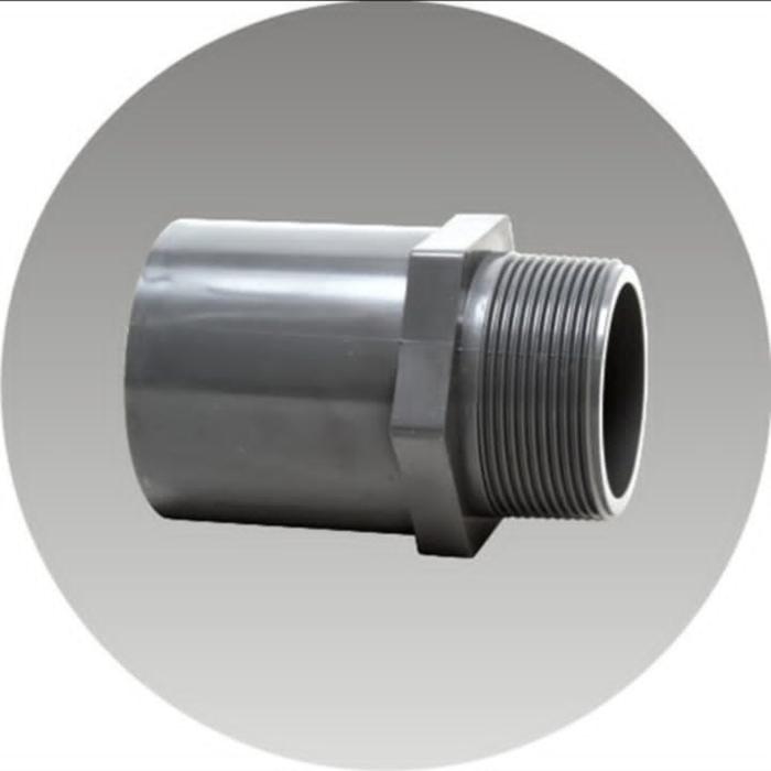 Jual Sambungan Pipa Fitting PVC SDL Socket Soket Drat Luar AW Rucika ...