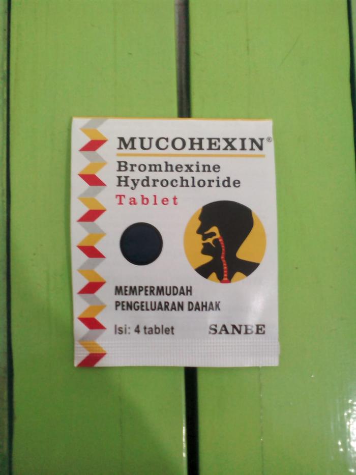 Jual Obat Pereda Batuk Berdahak Mucohexin 4 Tab - Kab. Sleman - Haris ...