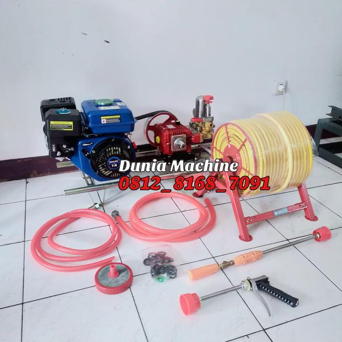 Jual mesin sprayer potable 2 kran komplit selang 100 meter - Jakarta ...