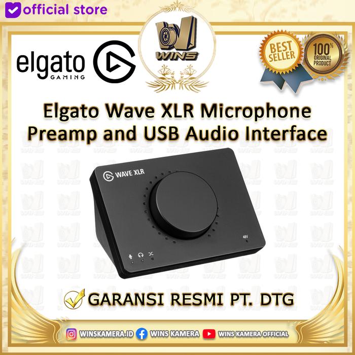 Promo Elgato Wave XLR Microphone Preamp and USB Audio Interface Cicil 0 ...