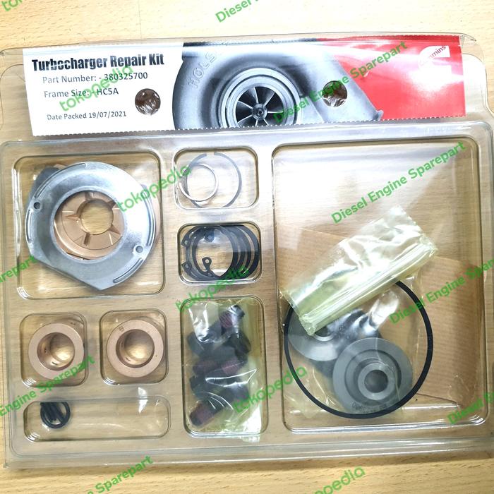 Jual 3803257 repairkit turbo cummins kta19/38/50 model HC5A HX80 ...