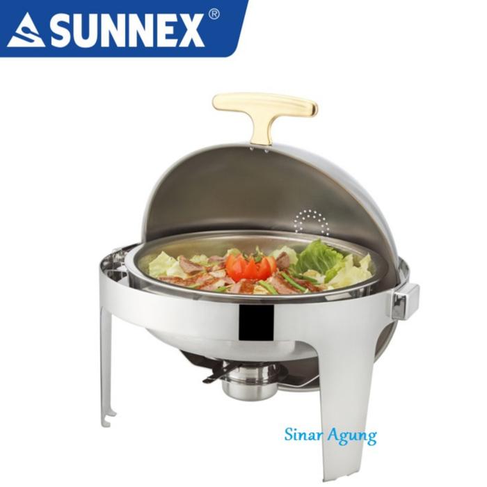 Jual CHAFING DISH ROLLTOP PRASMANAN BULAT SUNNEX 6.8LTR - Kota Yogyakarta - SINAR AGUNG ...