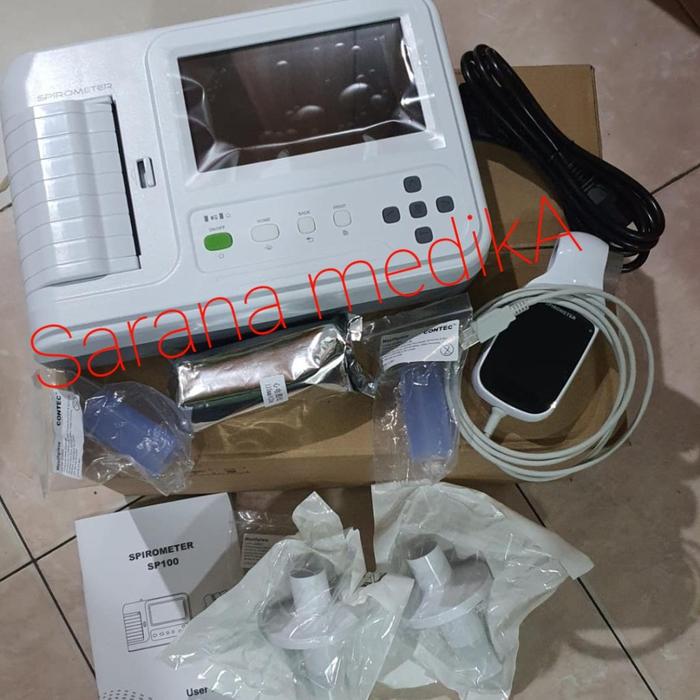 Jual Spirometer SP100 Contec/Spirometri SP 100 Contec/Contec SP 100 ...