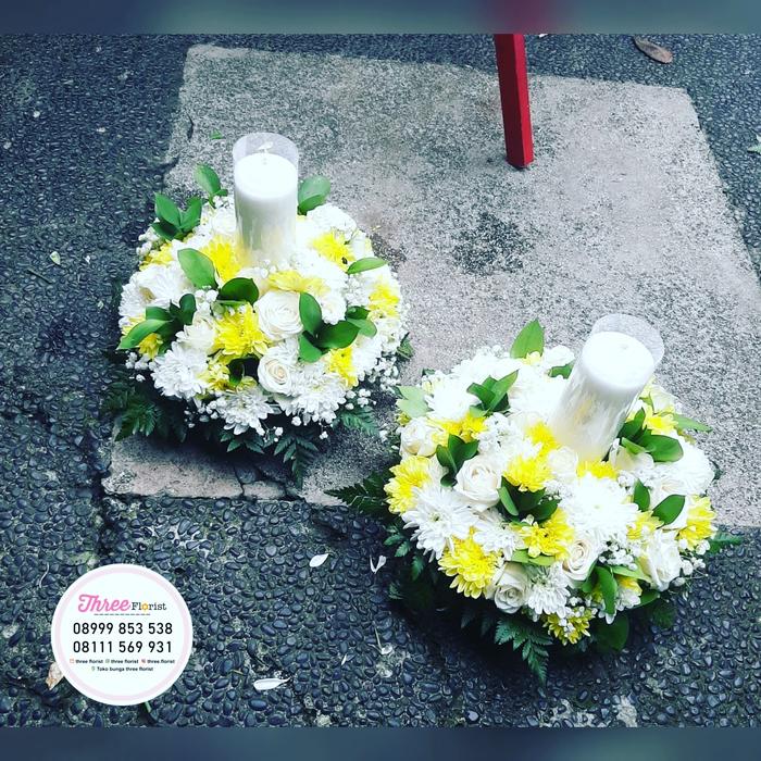 Jual bunga altar / rangkaian bunga altar / bunga altar meja / bunga ...