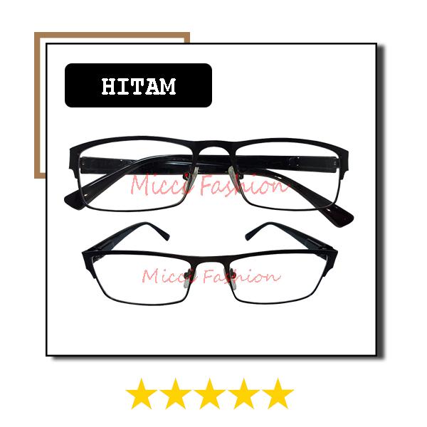 Jual Kacamata Frame Besi Persegi Panjang Transparan Anti Radiasi ...