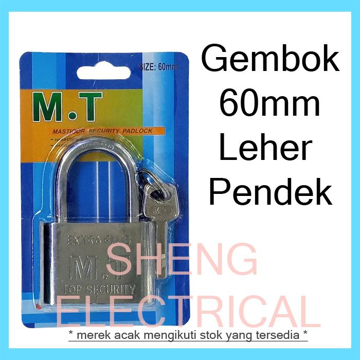 Jual Gembok 60 mm Pintu Pagar Rumah Kamar Toko Gerbang 60mm Leher ...