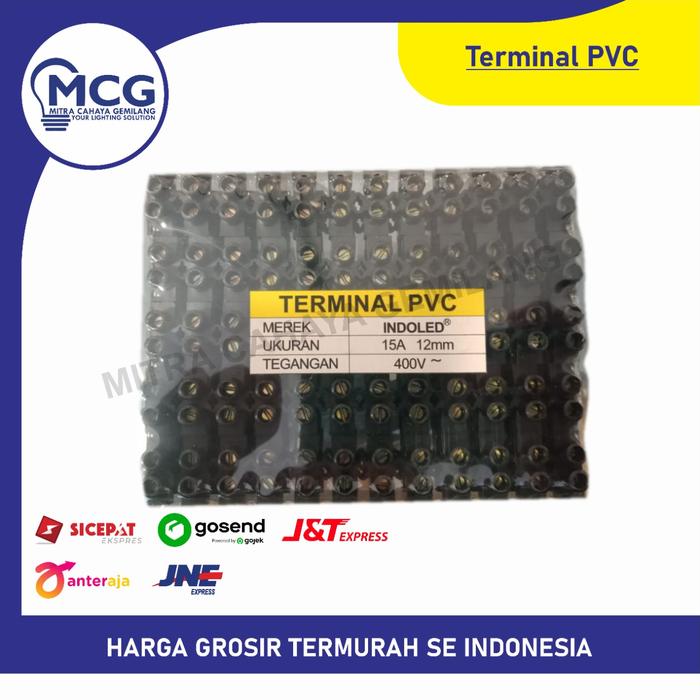 Jual TERMINAL KABEL LISTRIK PVC 15A 12MM 12 POLE - Kab. Cirebon - mitra ...