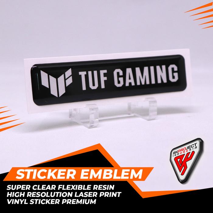 Jual STIKER TIMBUL EMBLEM STICKER RESIN LENTUR ASUS TUF GAMING - Kab ...