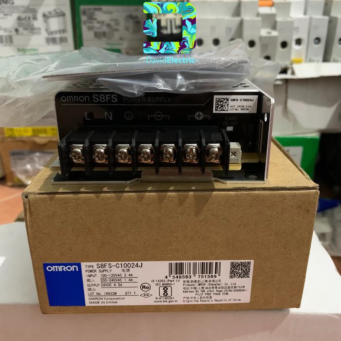 Jual Power Supply Omron S8FS-C10024J / S8FS C10024J Omron - Jakarta Pusat - David Electric Shop ...