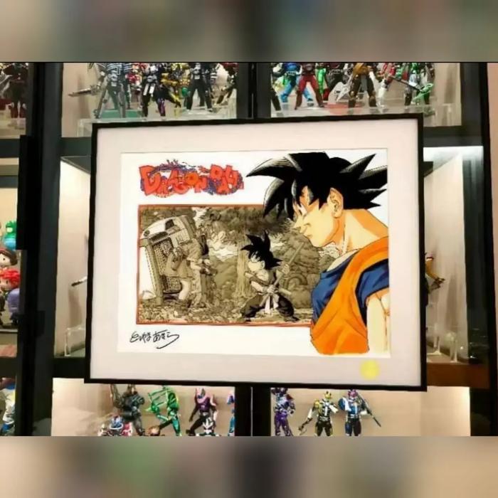 Jual GOKU & BULMA (PREORDER) FRAME DRAGON BALL - Jakarta Barat - Straw ...