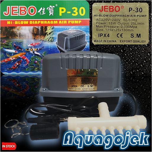 Jual Jebo P30 Pompa Udara Aerator Hi-Blow Air Pump Blower - Jakarta ...