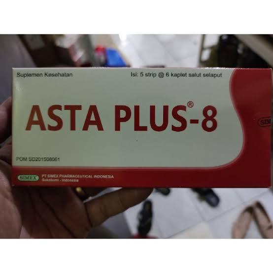 Jual ASTA PLUS 8 astaplus vitamin box original - Jakarta Pusat ...