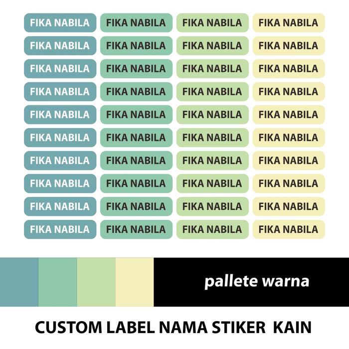 Jual Stiker Label Kain Mudah dan Praktis - A - Kab. Pekalongan ...