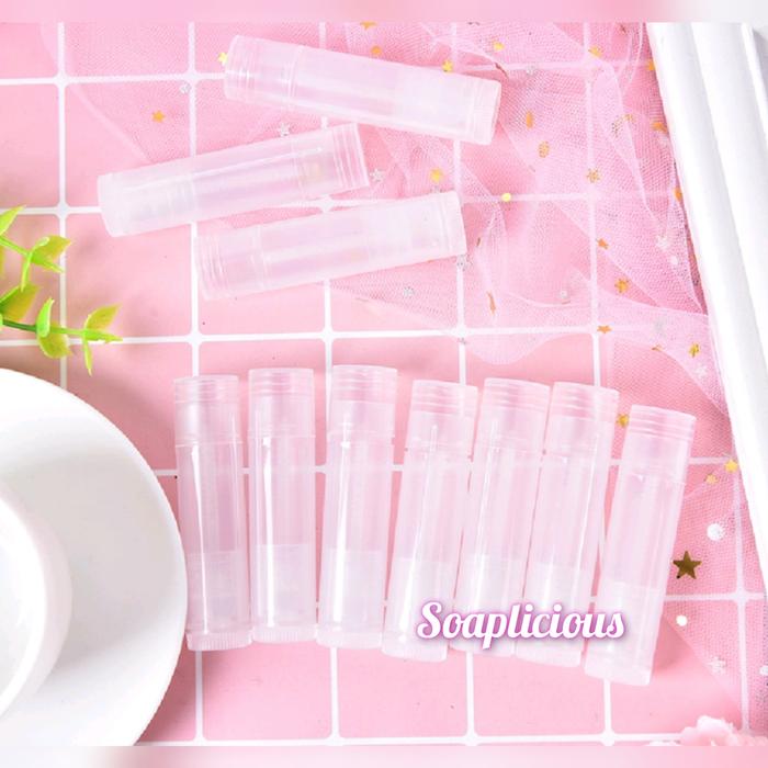 Jual Tube Lipbalm / Lipstick Transparent 5ml - Kota Tangerang - Soaplicious | Tokopedia