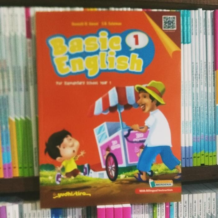 Jual BUKU BASIC ENGLISH 1 YUDHISTIRA UNTUK SD/MI KELAS I KURIKULUM ...