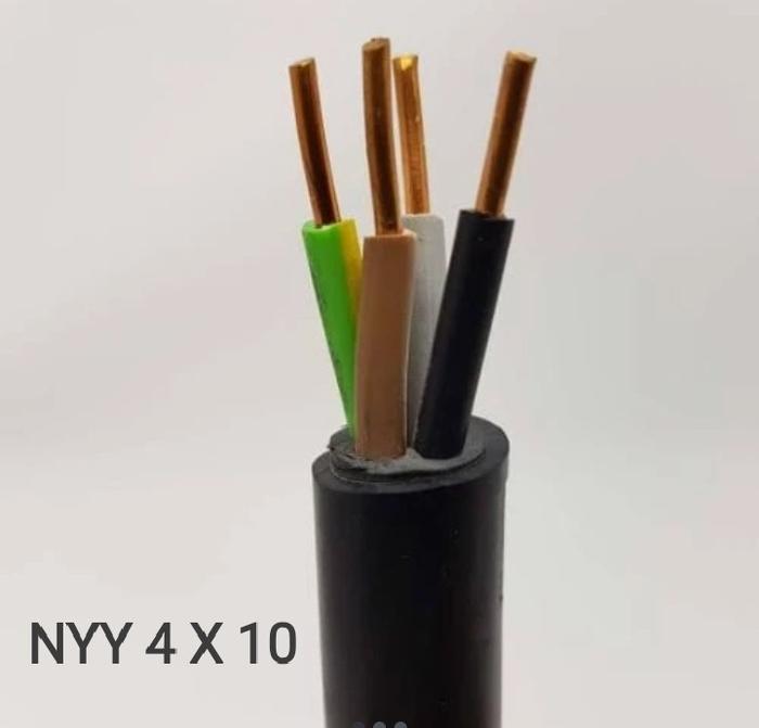 Jual KABEL NYY 4x10 TUFUR 4X10mm 4X10 mm VOKSEL Meteran Potongan - Jakarta Pusat - Fania ...
