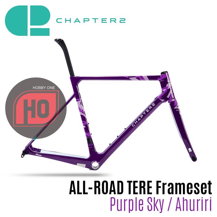 Promo CHAPTER 2 TERE Purple Sky Ahuriri All Road Frameset - Disc Brake, XS Cicil 0% 3x - Kota ...