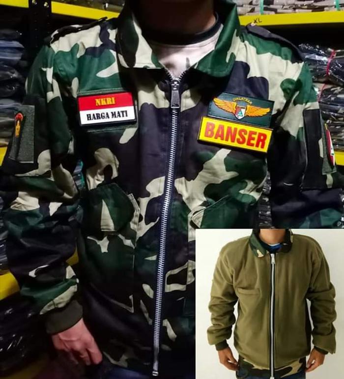 Jual JAKET BANSER TACTICAL & TOPGUN DORENG NATO BAHAN TWILL EXLUSIF ...