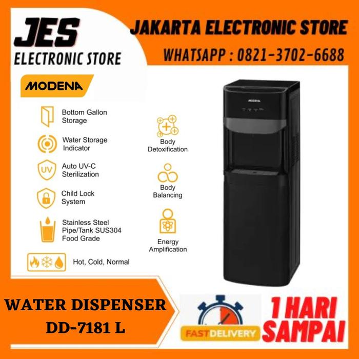 Promo MODENA DD-7181 L Dispenser Galon Bawah w/ Biopad Technology ...