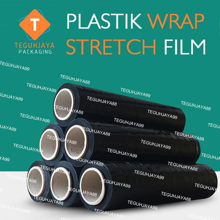 Jual Plastik Wraping Hitam Stretch Film Hitam Wrapping Hitam Kemasan ...