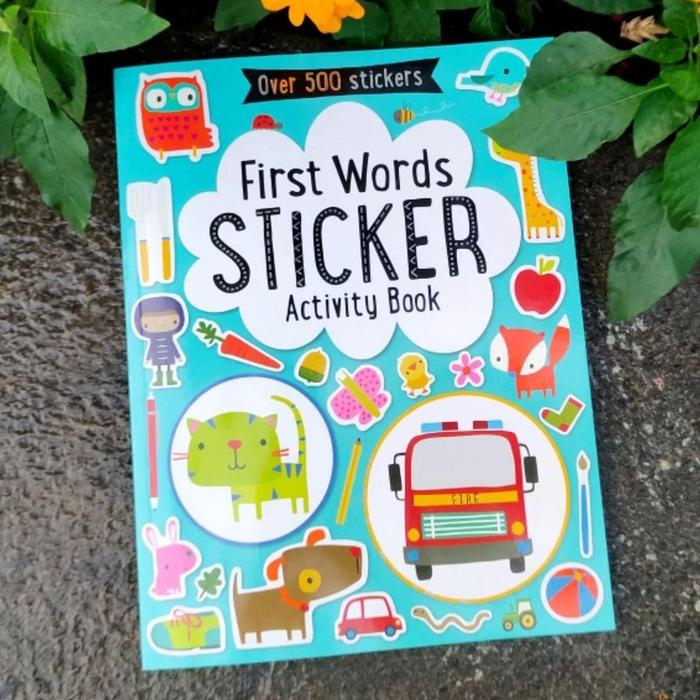 Jual First Words Sticker Activity Book with Over 500 Stickers - Jakarta ...
