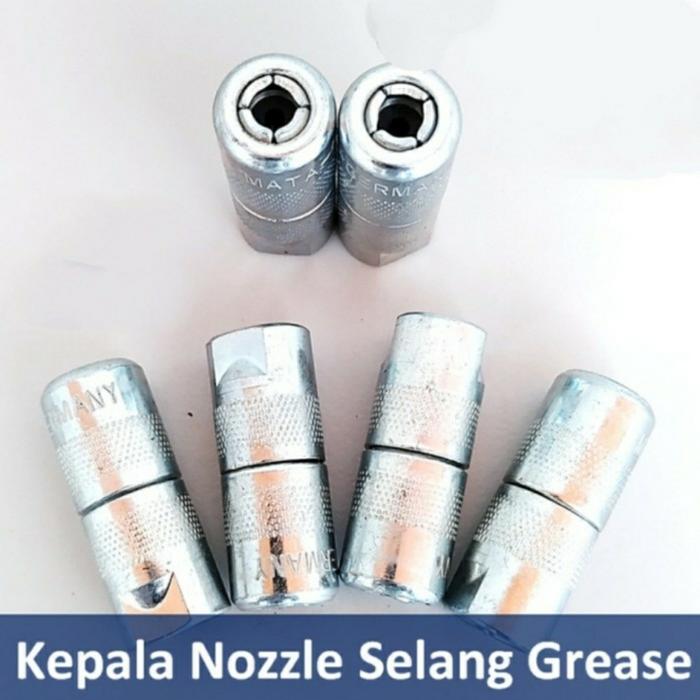 Jual Nepel Pressol Pompa Gemuk / Nozzle Kepala Selang Pompa Grease ...